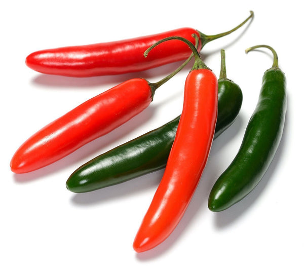 Serrano Hot Pepper Seeds Capsicum annuum